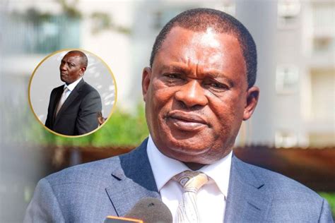 Cs Muturi I Have Boycotted Cabinet Meetings Over Abductions Daily Nation