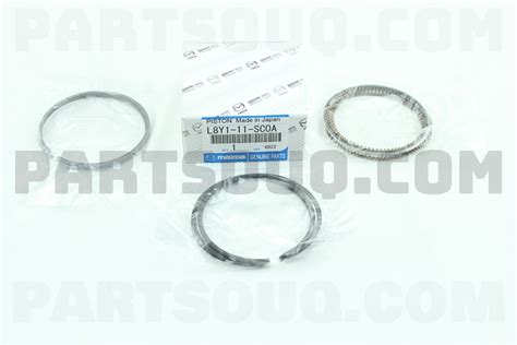 RING SET,PISTON L8Y111SC0A | Mazda Parts | PartSouq