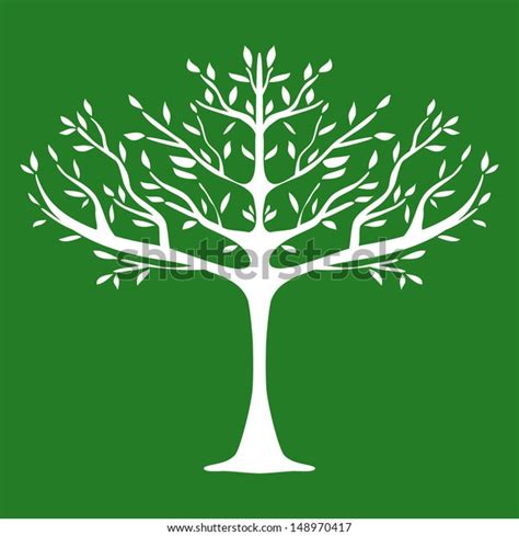 Symmetrical Tree Stock Vector Royalty Free 148970417 Shutterstock