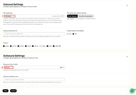 telnyx and livekit sip trunk configuration telnyx