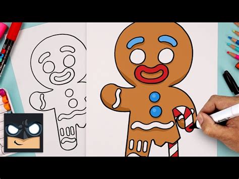 Shrek Gingerbread Man Coloring Pages 2025