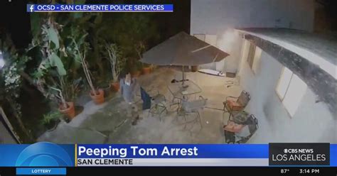 Orange County Peeping Tom Arrested Cbs Los Angeles