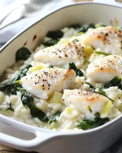 Comforting Italian Smoked Haddock And Leek Risotto