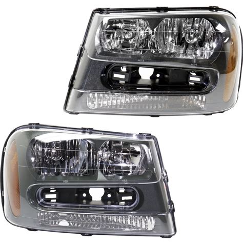 Carlights360 For 2006 2007 2008 2009 Chevy Trailblazer Headlight