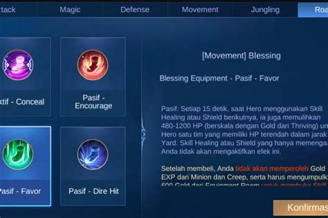 Penjelasan Dan Perbedaan Item Roam Mobile Legends Serta Hero Yang Cocok Untuk Menggunakannya