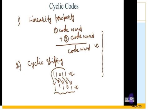 Presentation On Cyclic Codes Pptx