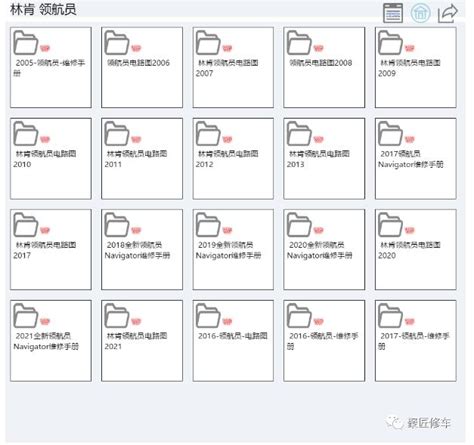 进口林肯 领航员 维修手册电路图翻译后更新 哔哩哔哩