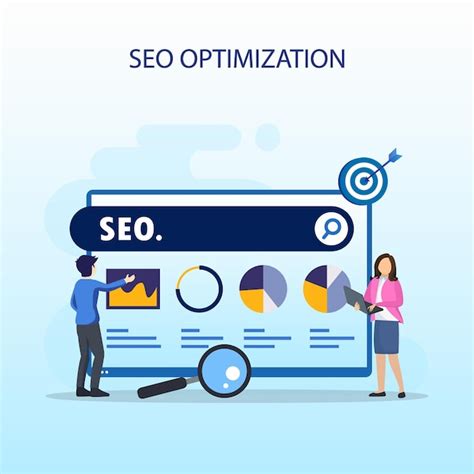 Premium Vector Seo Optimization Concept Website Development