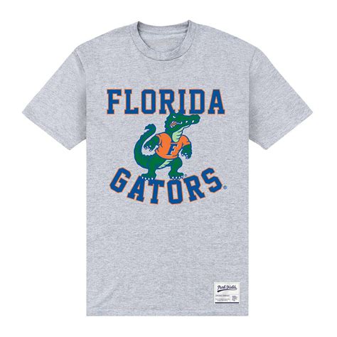 Official University Of Florida Gators T Shirt Marl Short Sleeve Crew