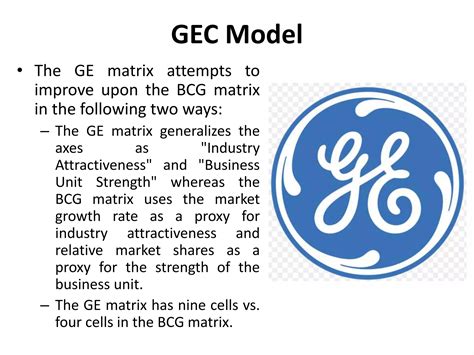 Gec Model Strategic Implementation Pptx