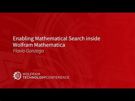 Free Video Enabling Mathematical Search Inside Wolfram Mathematica