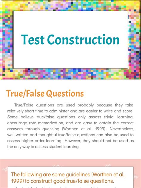 Test Construction Pdf Multiple Choice Cognition Test Construction Pdf Multiple Choice Cognition