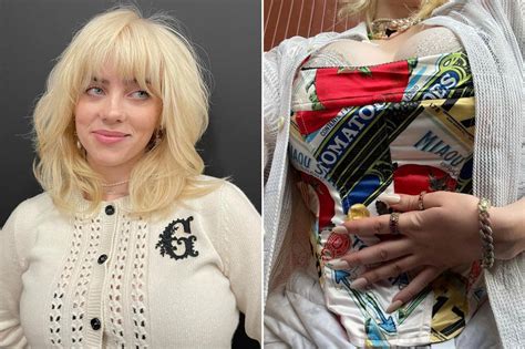 Billie Eilish Snaps Sexy Selfies In A Corset And Lace Bra