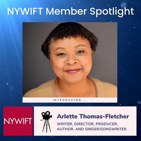 Nywift Member Spotlight Arlette Thomas Fletcher New York Women In Film And Televisionnew York
