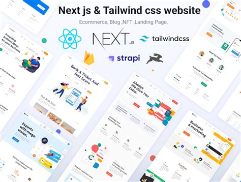 Build Websites With Next Js And Tailwind Css By Weframetech Fiverr