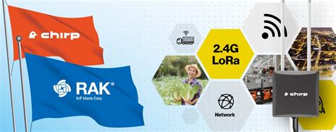 Rakwireless And Chirp Partnership Powering The Worlds First 2 4g Lora Public Iot Network