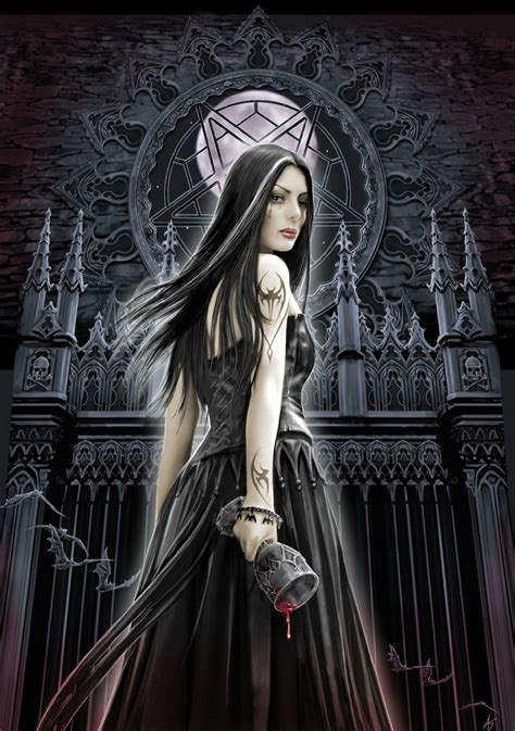 Gothic Vampire Art Male Vampire Art Print By Colin Anderson