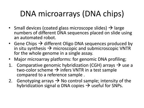 Molecular Methods For Diagnosis Of Genetic Diseases Ppt