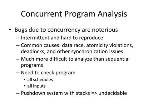 ppt cs265 program analysis testing and debugging powerpoint