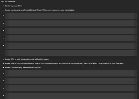 Nested Bullet Lists Dont Render Unity Discussions Feedback Unity Discussions