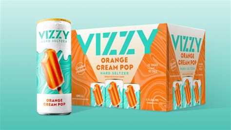 Vizzy Debuts Nostalgic Orange Cream Pop Hard Seltzer For Summer