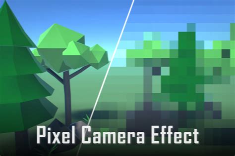 Pixel Camera Effect Particleseffects Unity Asset Store