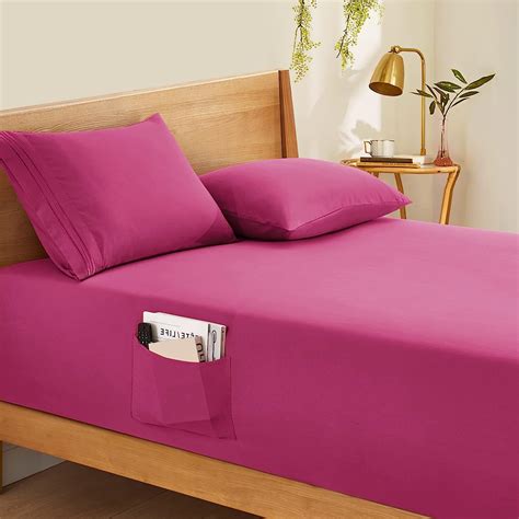 Horbaunal Extra Deep Pocket Queen Fitted Sheet Only Fits
