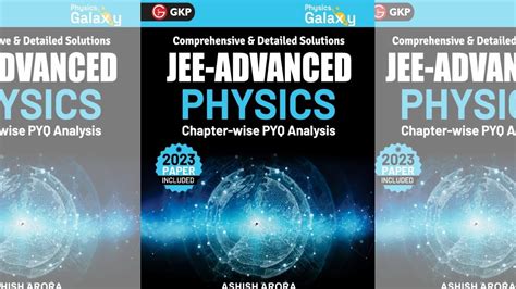 Physics Galaxy 2024 Chapter Wise Pyq Analysis For Jee Advanced By