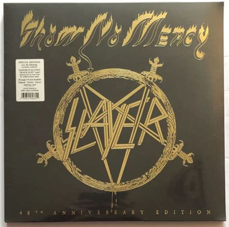 Slayer Show No Mercy Lp 40th Anniversary Edition Colored Vinyl