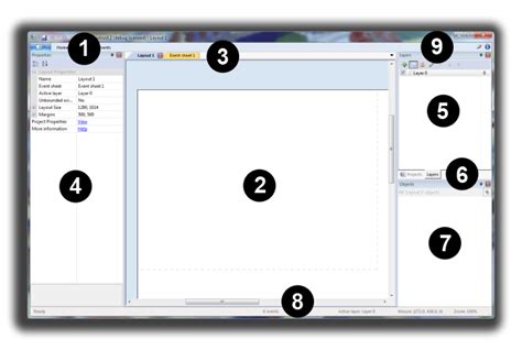 Construct 2 Indonesia Manual Bab 1 Ikhtisar 2 Interface Antar Muka