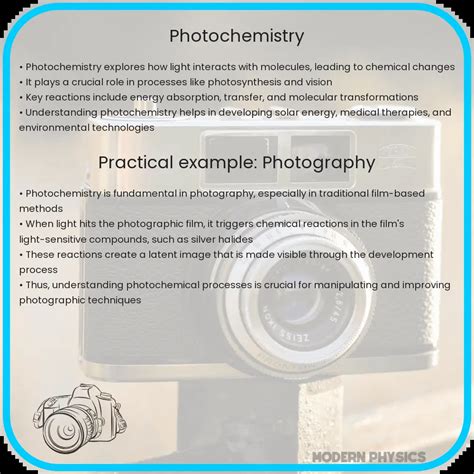 Photochemistry Chemical Physics Light Interaction And Reactions