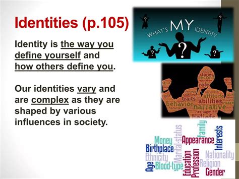 Ch 4 Factors Shaping Identity Pptx