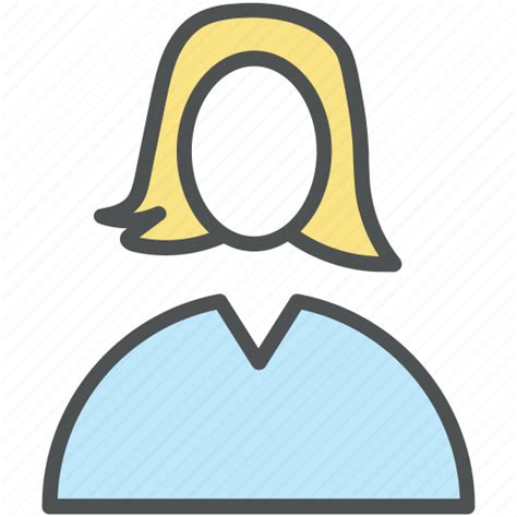 Female Girl Lady Lass Miss Woman Young Lady Icon