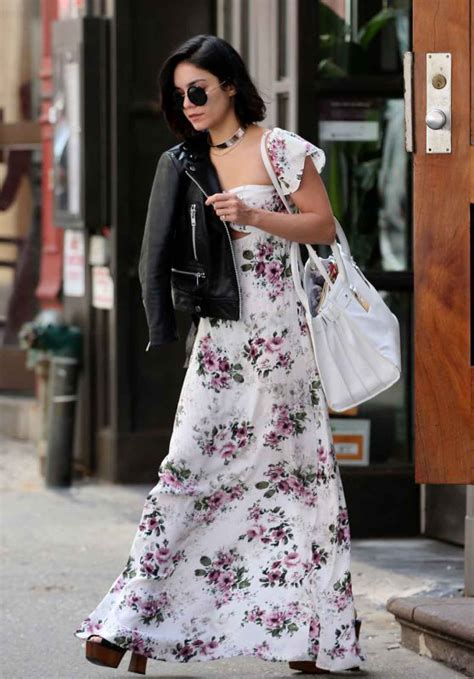 Vanessa Hudgens Street Fashion Out In Soho New York City April 2015