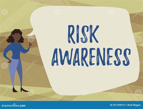 Inspiration Showing Sign Risk Awareness Word Written On Recognizing Factors That May Cause A
