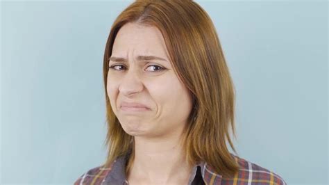 The Woman Is Disgusted Looks At Her With Disgust Woman Looking At