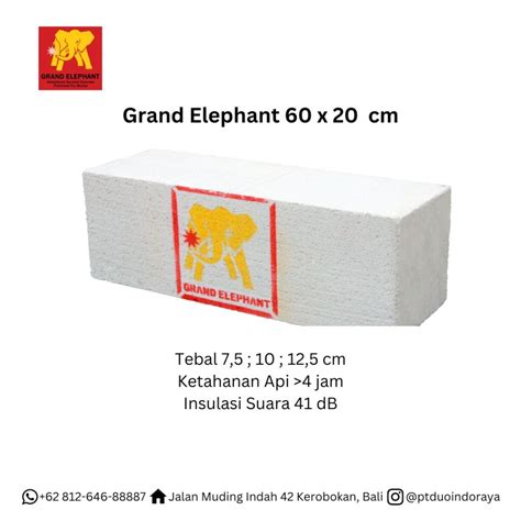 Bata Ringan Grand Elephant Pt Duo Indo Raya