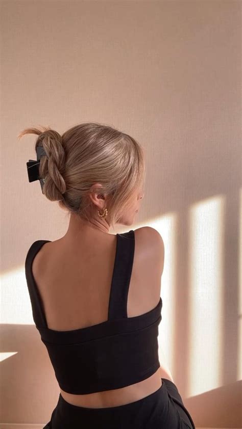 Rope Twist Braid Claw Clip Updo Rope Twist Braid Claw Clip Updo
