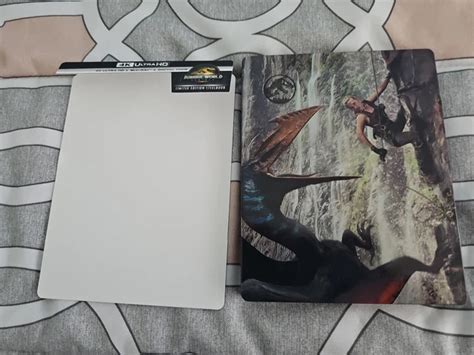 Jurassic World Rebirth 4k Blu Ray J Card Steelbook Like New 46
