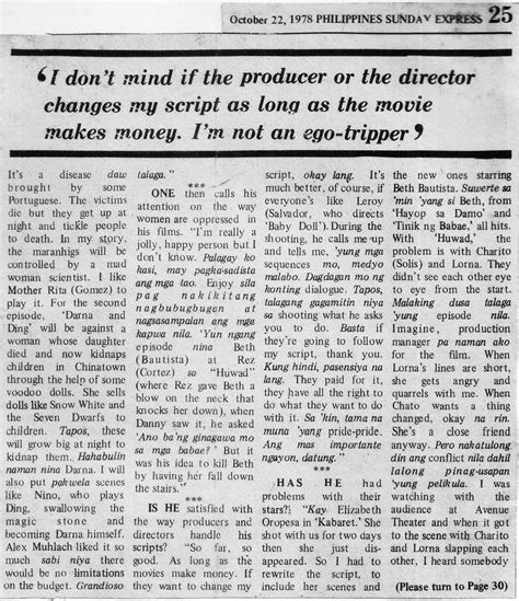 Pelikula Atbp Part Iv Cloyd Robinson Our Scriptwriters By Mario