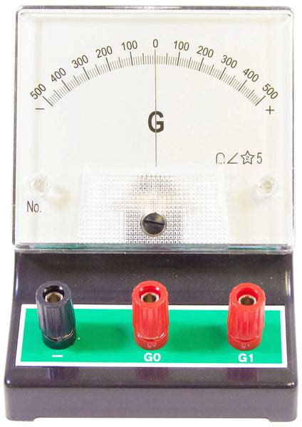 Sensitive Galvanometer 500µa To 500µa Electronix Express