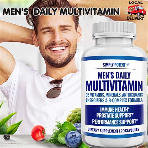 Multivitamin Pria Meningkatkan Kekebalan Dan Mendukung Fungsi Prostat