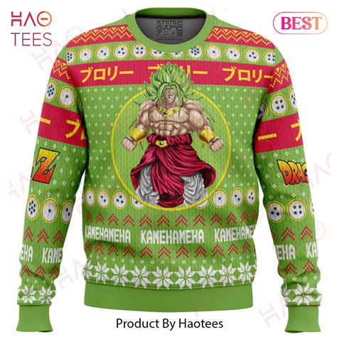 Christmas Broly Dragon Ball Z Ugly Christmas Sweater