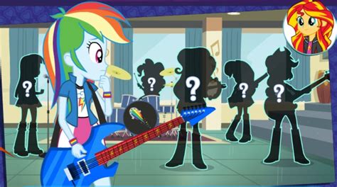 Rainbow Dash Is Confused Of Where The Other Girls By Seanjeromepata On