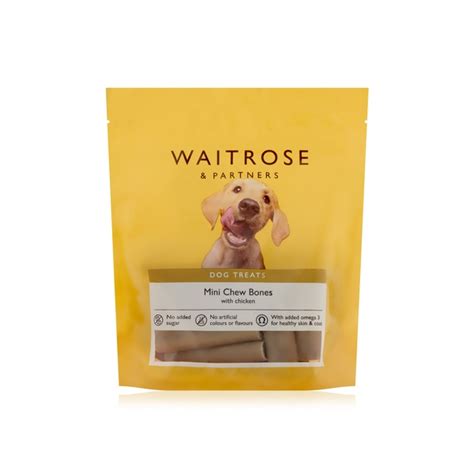 Waitrose Mini Chew Bones With Chicken 200g Waitrose Uae And Partners