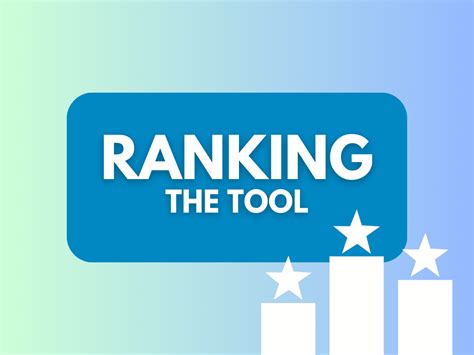Ranking The Tool Feesy