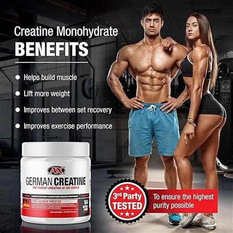 German Creatine Micronized Creatine Monohydrate Powder 9999 Pure