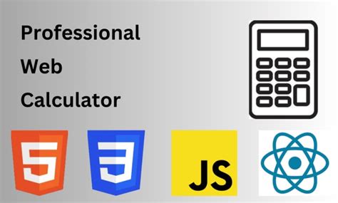 Create Web Calculator Using Html Css Js And React Js By Qudsia112 Fiverr