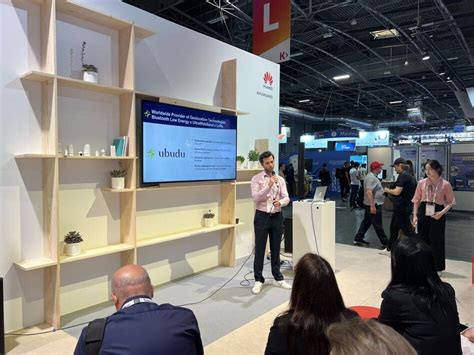 Ubudu Presented Its Rtls Solution On Huaweis Stand