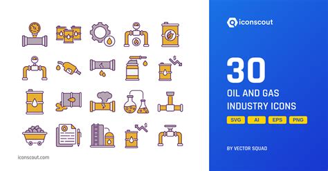 Download Oil And Gas Industry Icon Pack Available In Svg Png And Icon Fonts